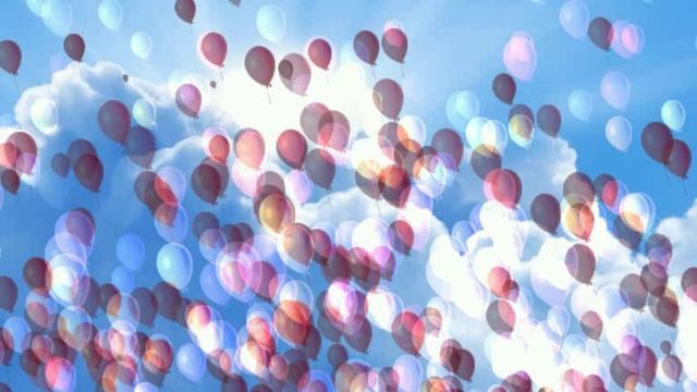 1-Шарики летят в облака