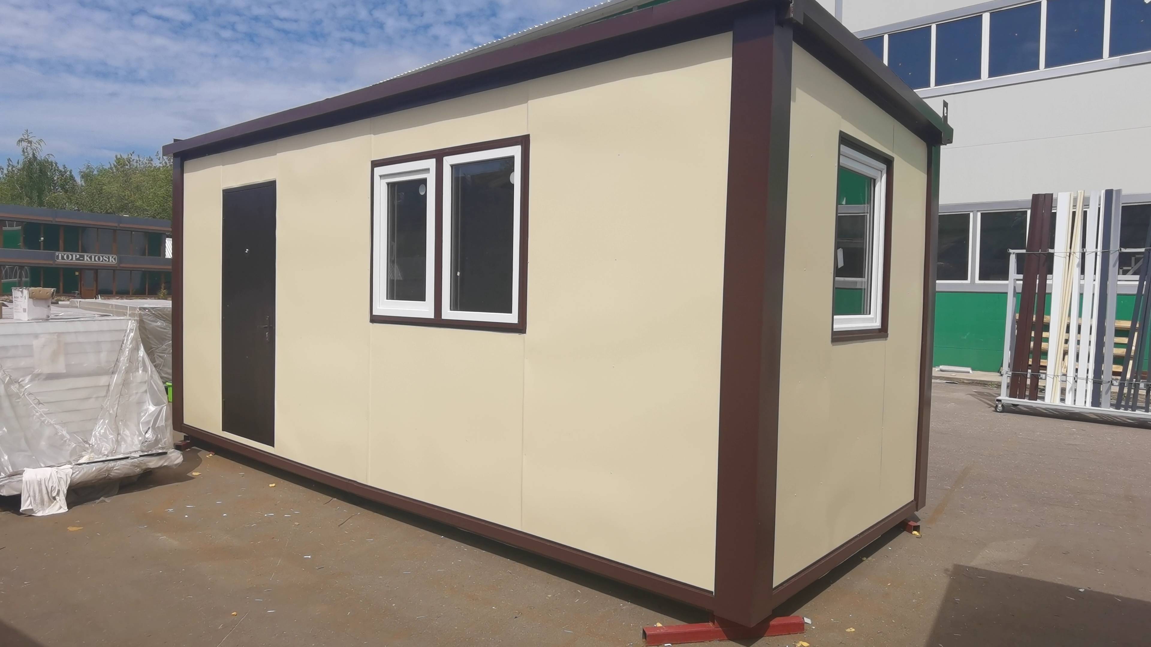 Обзор Бытовки под ключ от ТОП КИОСК.