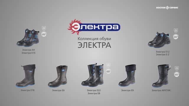 Коллекция обуви ЭЛЕКТРА
