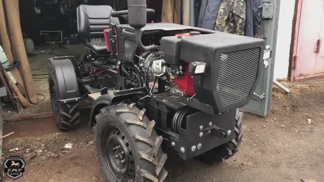 #21СМТ? Капот на САМОДЕЛЬНЫЙ МИНИ ТРАКТОР ПОМОГАТОР ? КАПОТ НА МОТОТРАКТОР ? Капот НА ПЕРЕЛОМКУ