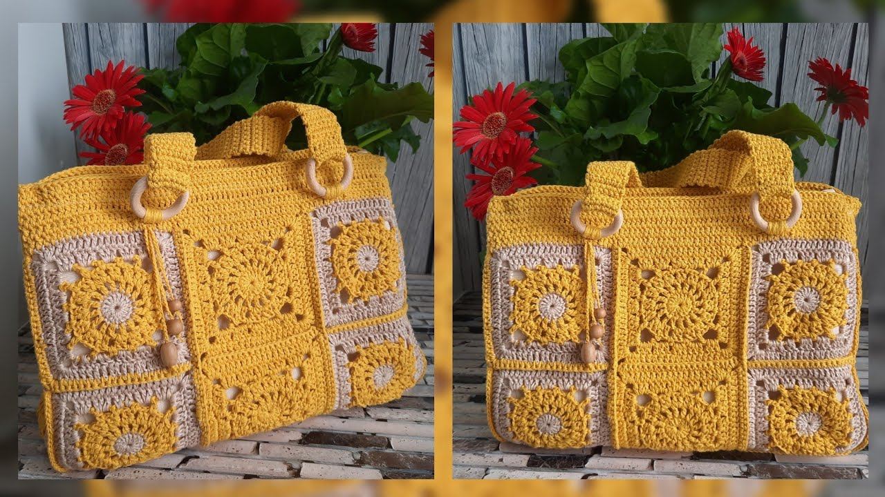 Сумка мотивами./ Подробное видео-описание