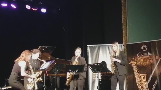 Глазунов. Квартет для саксофонов. Финал. Sirenes Saxophone Quartet