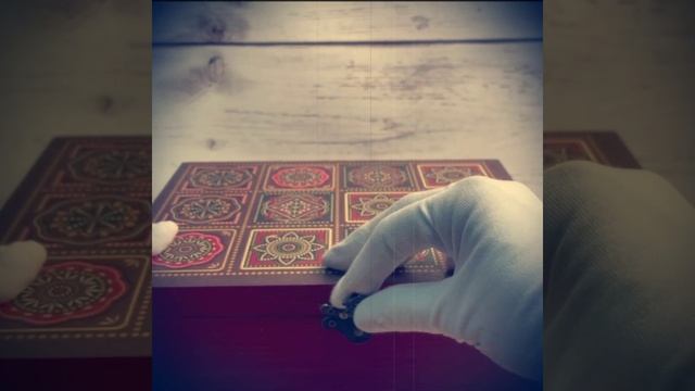 Музыкальная шкатулка из массива футляр «АРАБЕСКА винтаж» CANON