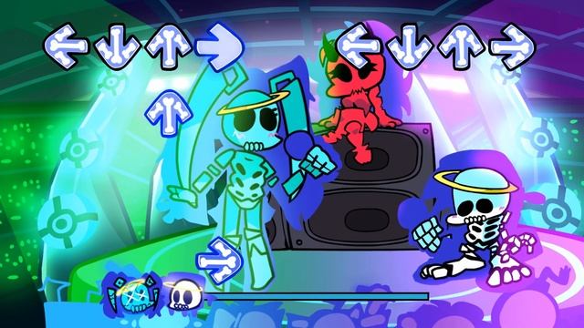 FNF Батл на Выносливость! Кто победит в ритм батле  Friday Night Funkin'