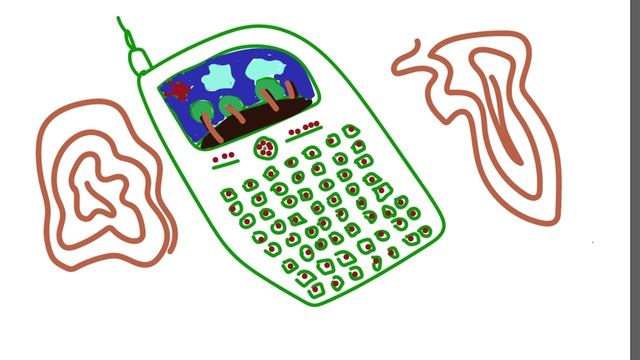 Рисуем мобильничек часть 87