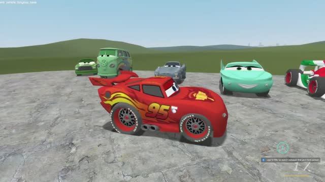 Я нашёл Молнию Маквин из ТАЧЕК в моде Garry's Mod