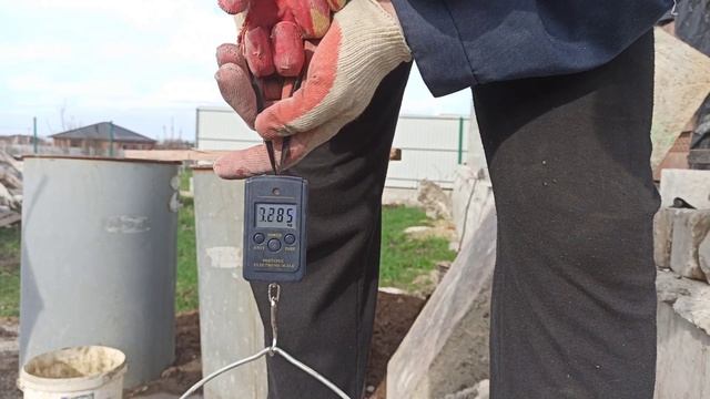 Сколько весит готовый раствор для кладки шлака блока. Строим дом своими руками.