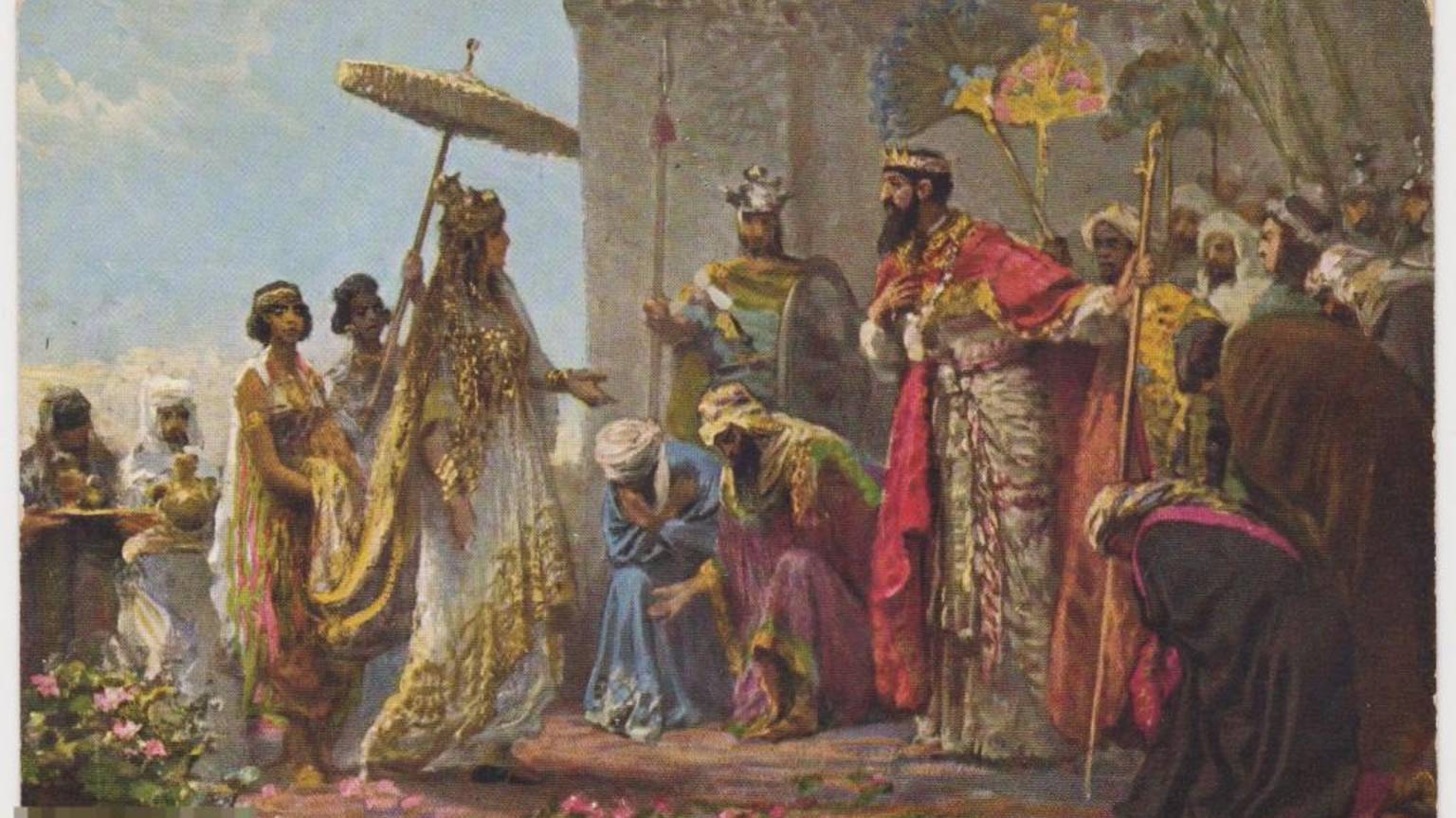 Соломон и царица Савская.