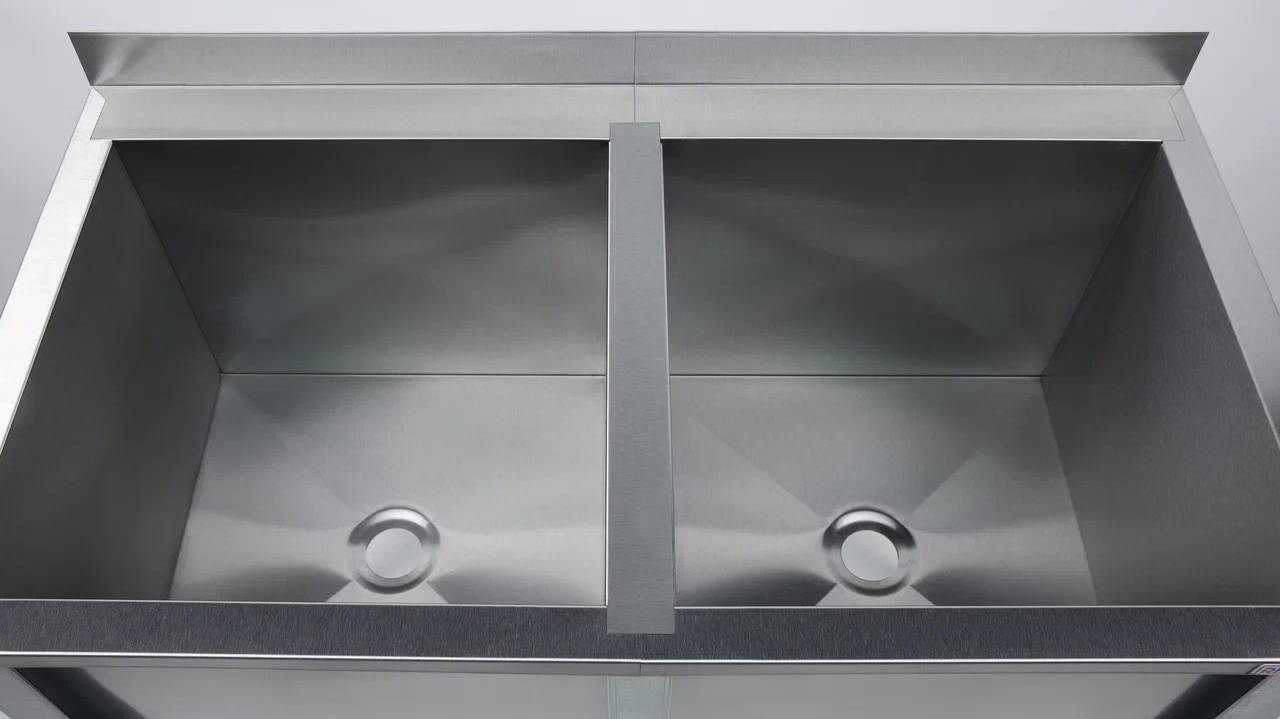 Ванна моечная двухсекционная ВМС-2-Б-ЭК