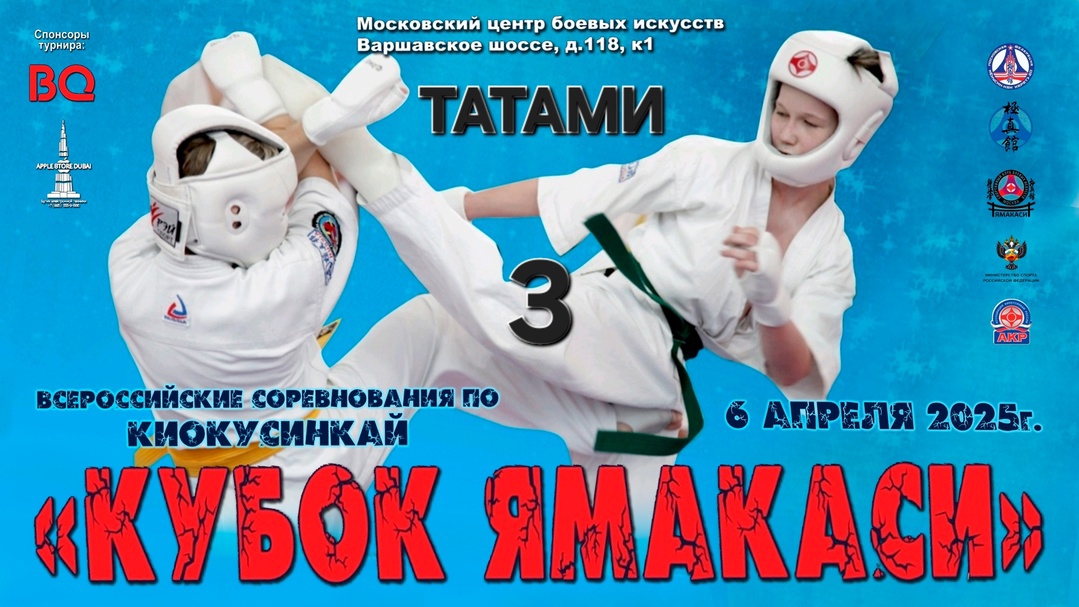 6 апреля 2025 г. КУБОК ЯМАКАСИ