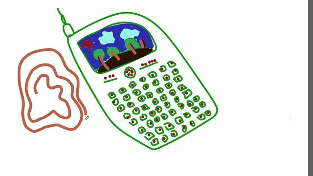 Рисуем мобильничек часть 85