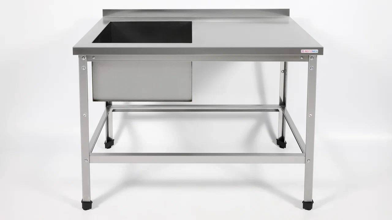 ВАННА МОЕЧНАЯ С РАБОЧЕЙ ПОВЕРХНОСТЬЮ RESTOINOX ВМСР-1-БЛО-ЭН