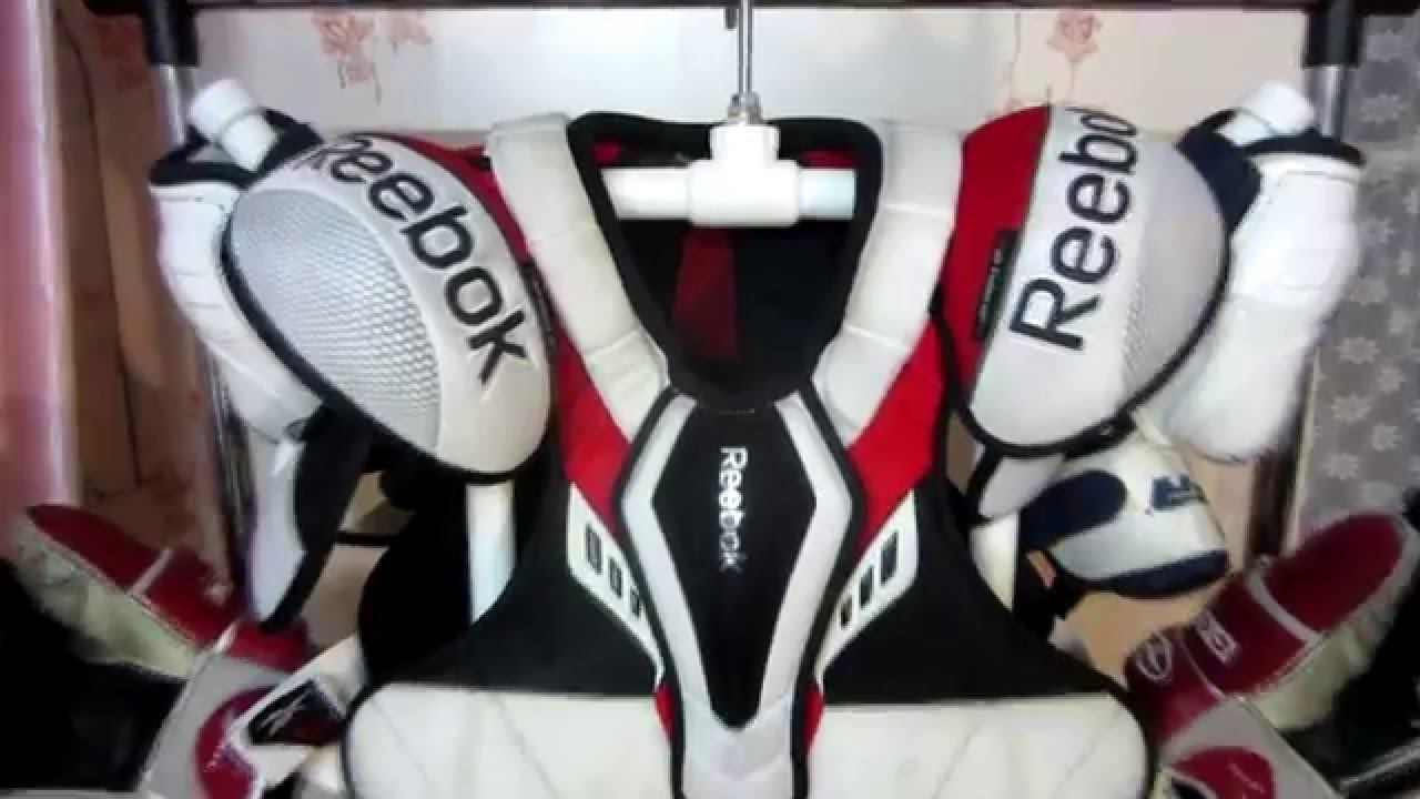 Хоккей. Вешалка для сушки хоккейной формы - своими руками.