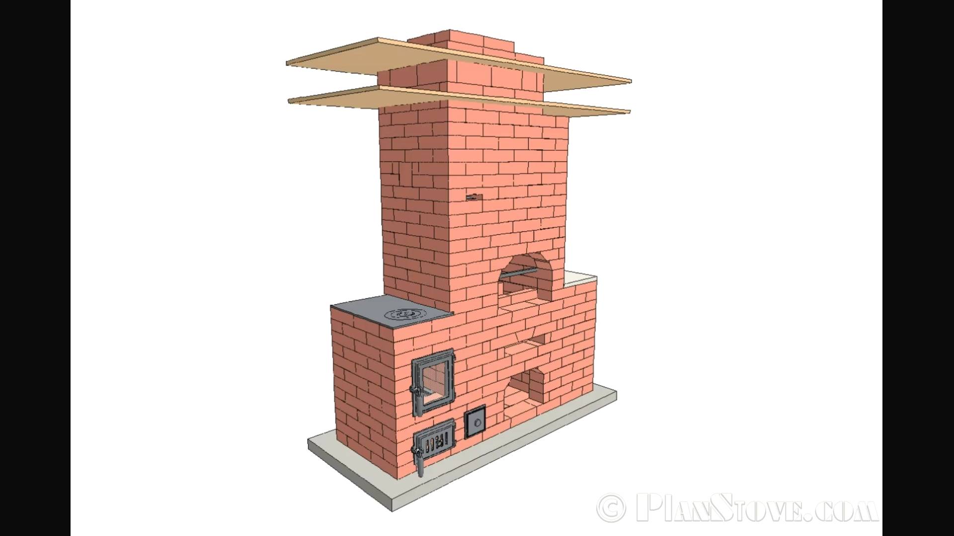 7x2.5 sx-tl-sm 1.0.0 - Проект барбекю из кирпича