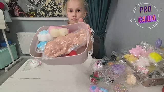 Обзор моей коллекции. Сквиши. Таба лапки. Играем. Делитесь своей коллекцией! Дети. Игры. Тренды.