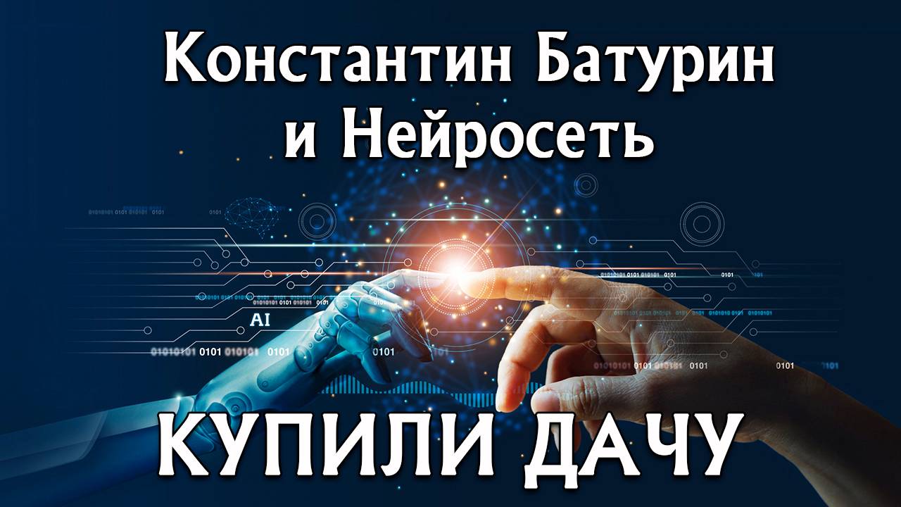 КУПИЛИ ДАЧУ - Константин Батурин и Нейросеть