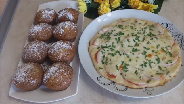 Готовить Всем !! Бомба!! БЕЗ МУКИ / Всё Перемешали / Куриная Пицца и Быстрые Шоколадные Кексы