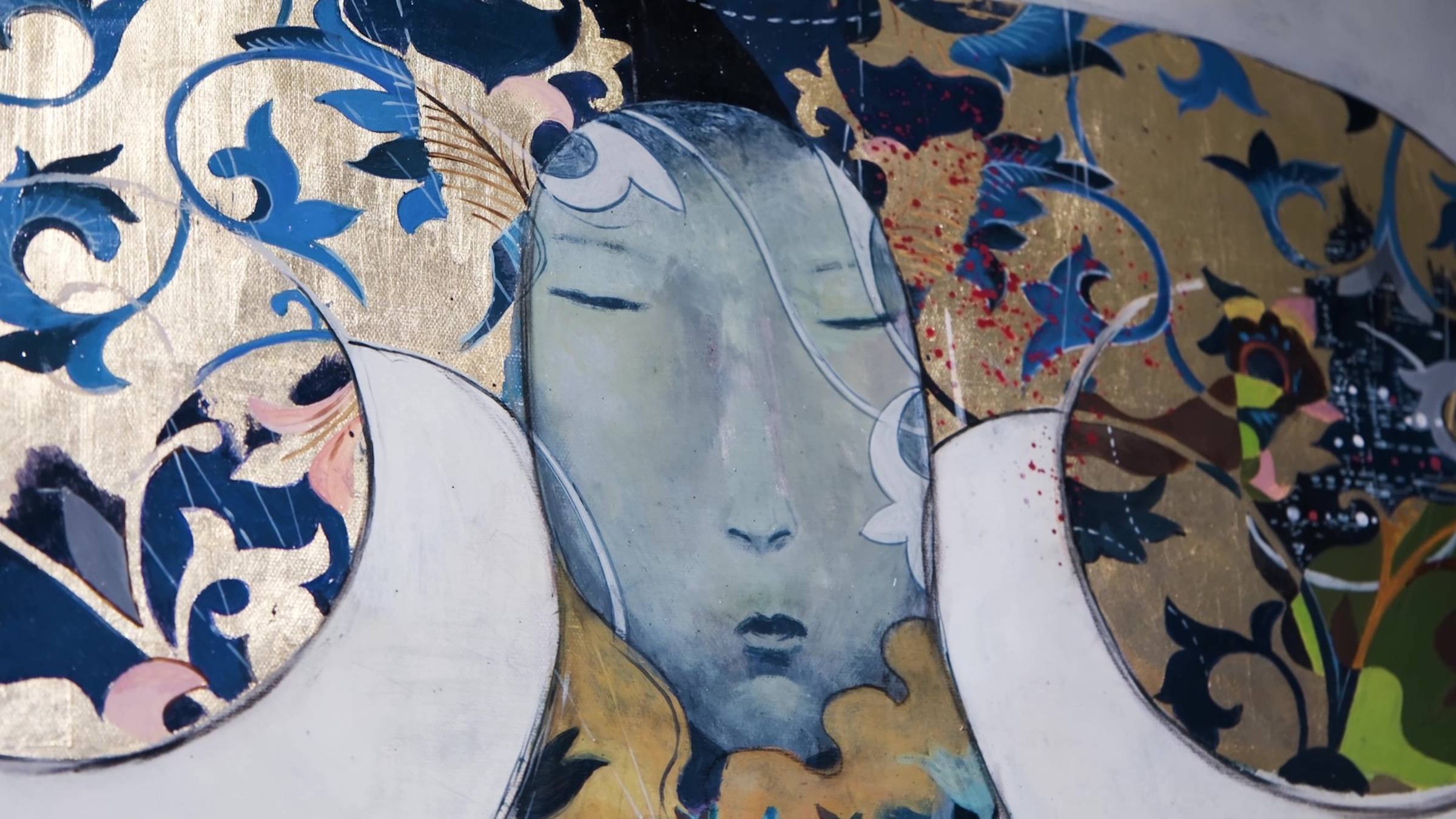 Зорикто Доржиев. Серия работ «Госпожа» на выставке «Повелитель снов» в музее  «Новый Иерусалим»