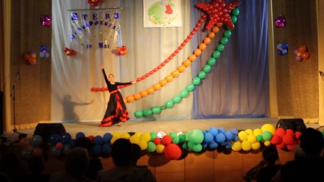 Испанский танец - Ульяна Ткач - руководитель Ольга Гринченко - Новоивановский СК