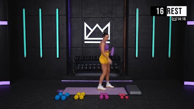 Sydney Cummings Houdyshell - INTENSE Upper Body Burnout Workout! 30 minutes