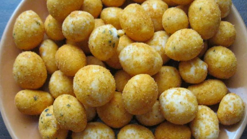 Ореховое ассорти в кляре.