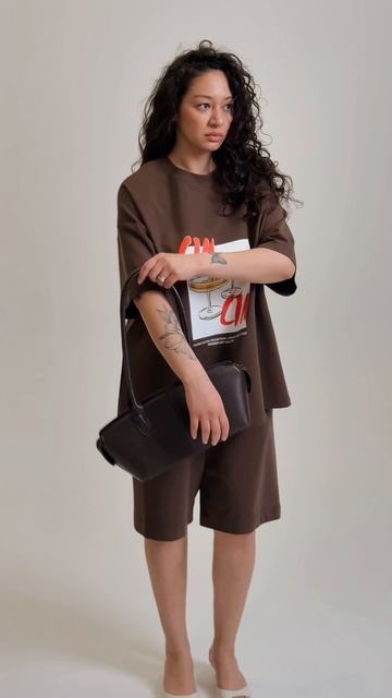 PLUS SIZE  SS 3/25. Бомбер Б5701, Футболка Б5658-7, Шорты Б7379