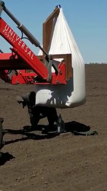 Фиксация дозатора в мешке типа Биг-Бэг