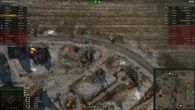 Объект 261, Эрленберг, Стандартный бой