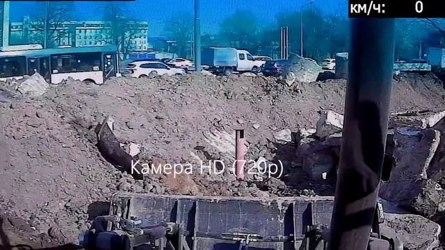 Фронтальный погрузчик - Контроль работы исполнительного механизма 2 - HD (720p)