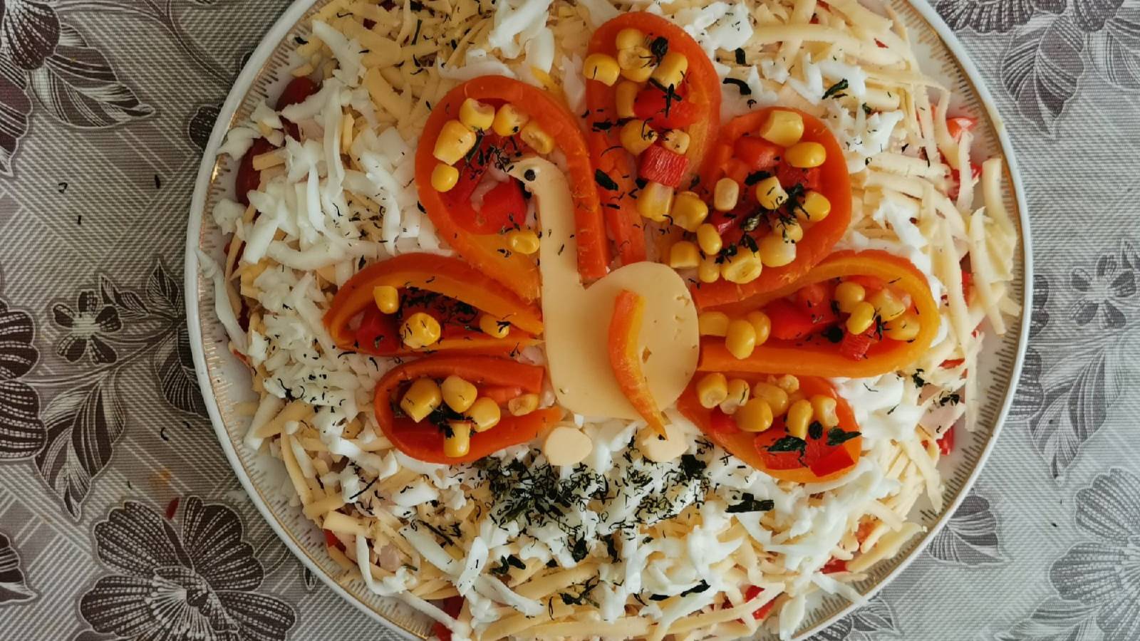 СКРОМНЫЙ ВИД, БОГАТЫЙ ВКУС!! Яркий и Очень Вкусный Салат "КАЛЕЙДОСКОП