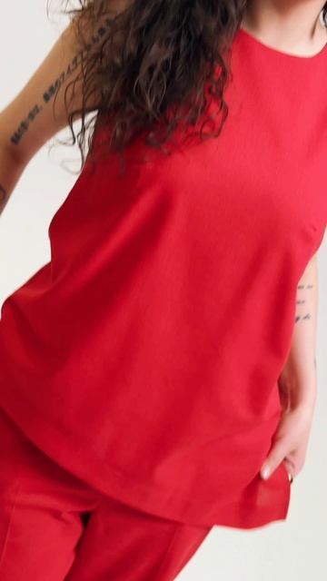 PLUS SIZE  SS 3/25. Брюки Б7509-1, Топ Б2491