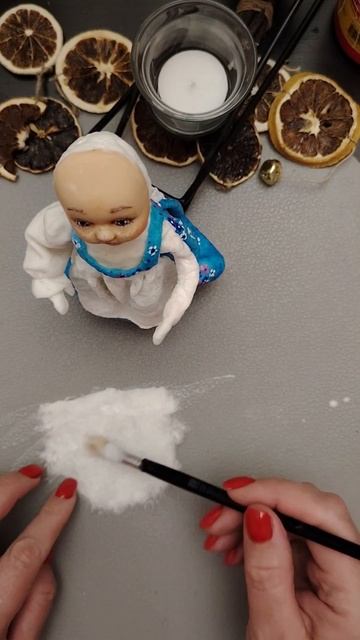 Как сделать рукава /МК ватная игрушка /  DIY cotton wool toy