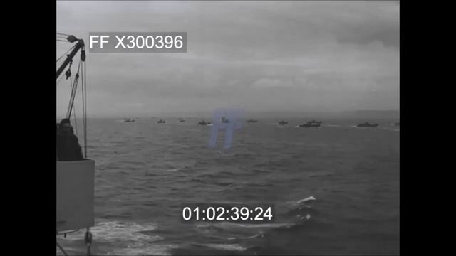 Флот спичечных коробков  у берегов Нормандии, 6 июня 1944 года