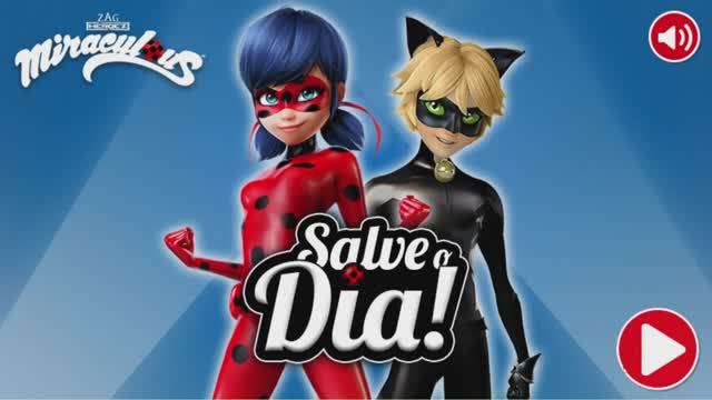 Леди Баг и Супер Кот, игра обгони акуму, часть 2