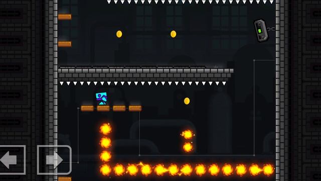 Прохождение Geometry Dash. The Tower. Третья дверь