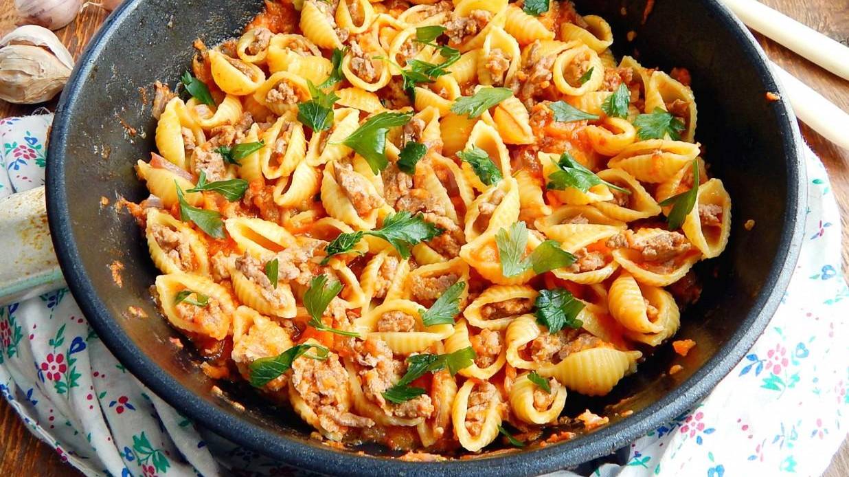 ВКУСНО до мурашек, просто до улыбки!(◕‿◕)Фаршированные макароны "РАКУШКИ" За добавкой будет очередь!