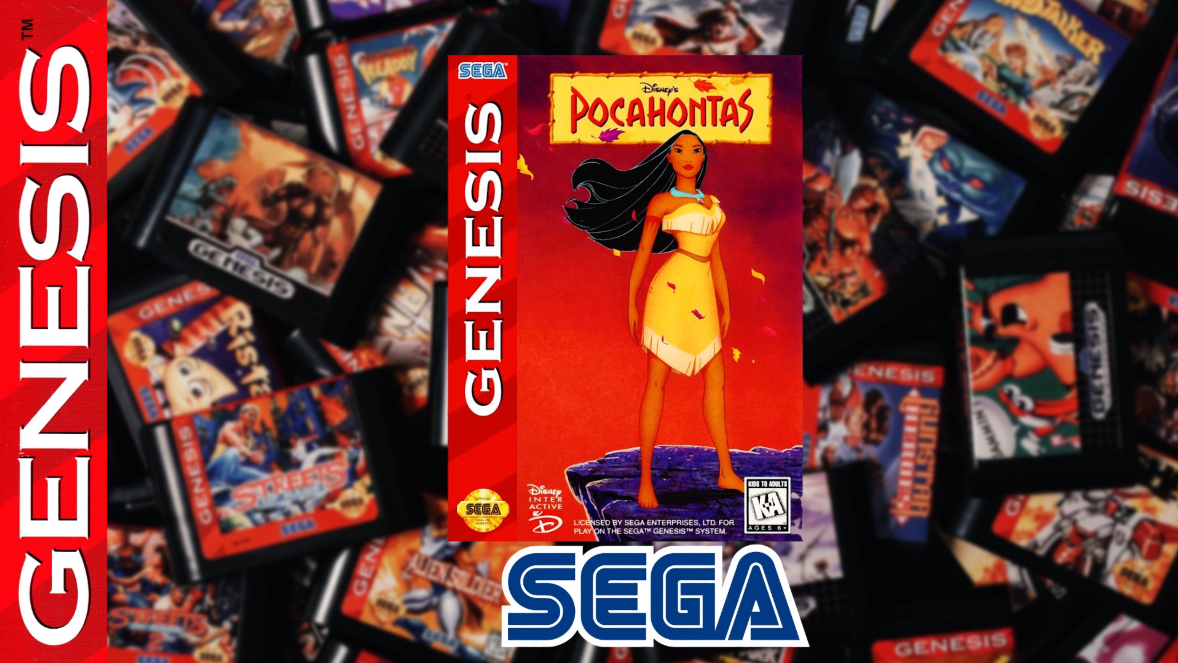 Pocahontas (Sega Genesis) Обзор | Атмосферный Платформер с Духами Природы | PixelLegends