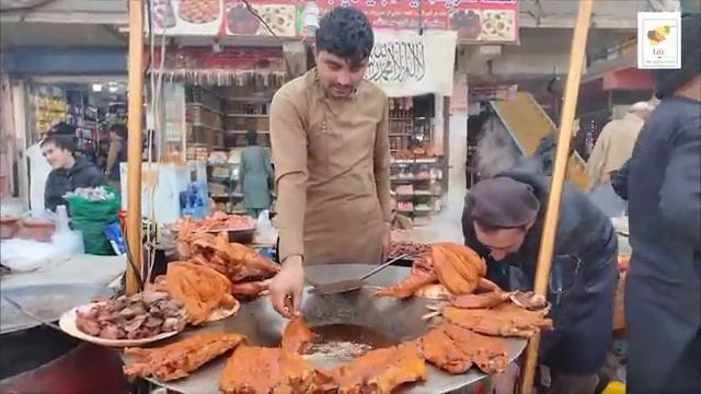#Афганистан.Еда на улицах .Приготовление еды на улице.(уличная еда)