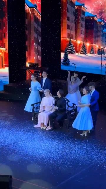 Искусственный снег на выступление