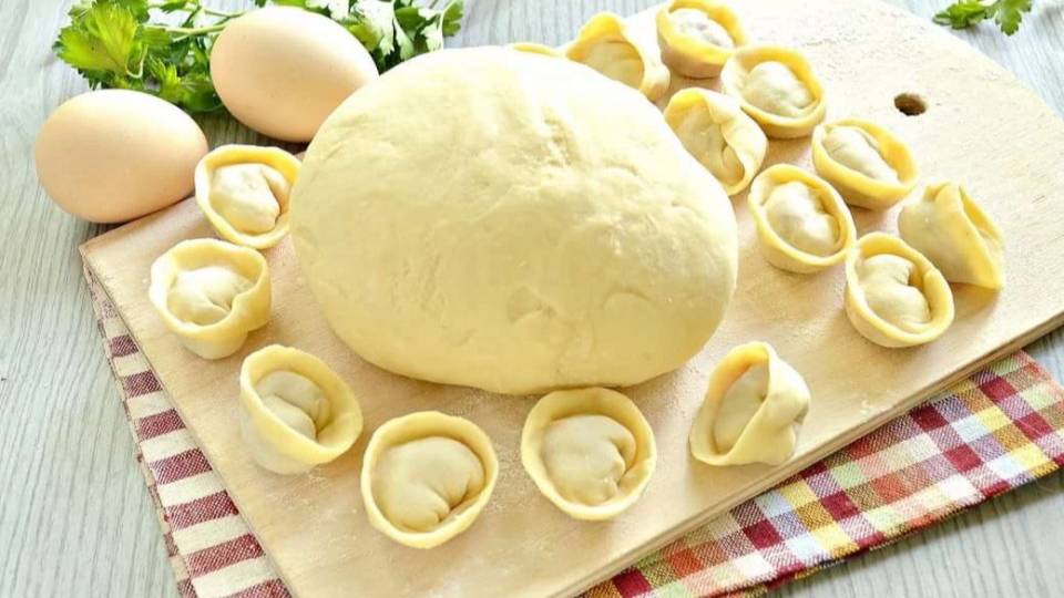ИДЕАЛЬНОЕ и ВКУСНОЕ ТЕСТО Для пельменей, мантов, вареников, чебуреков