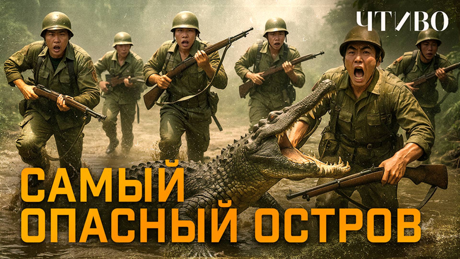Загадка острова Рамри или крупнейшая атака крокодилов в истории / ЧТИВО