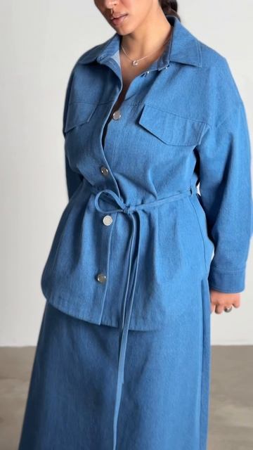 PLUS SIZE  SS 1/25. Рубашка Б2614, Юбка Б4603
