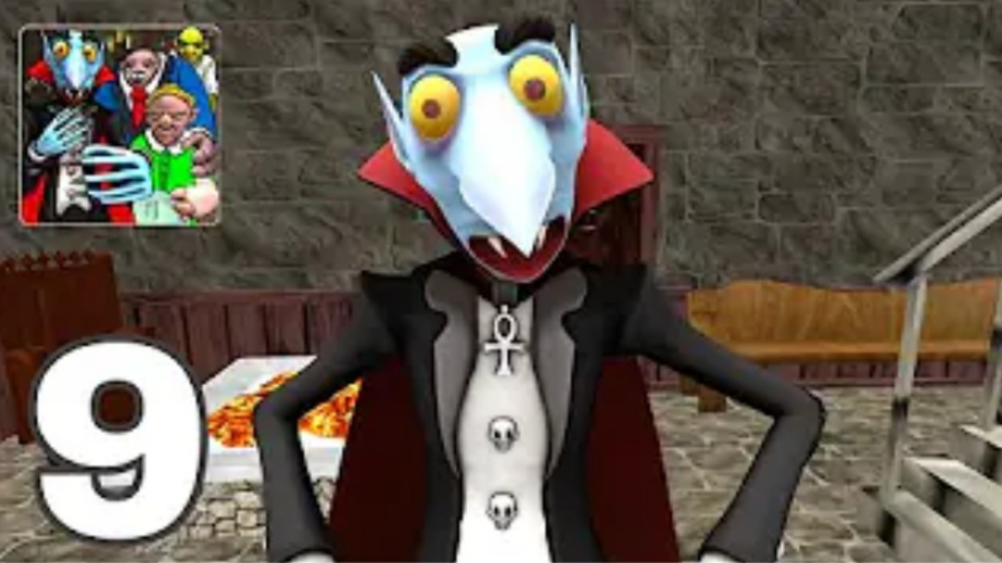 Vampire Neighbor Castle Gameplay Level 9