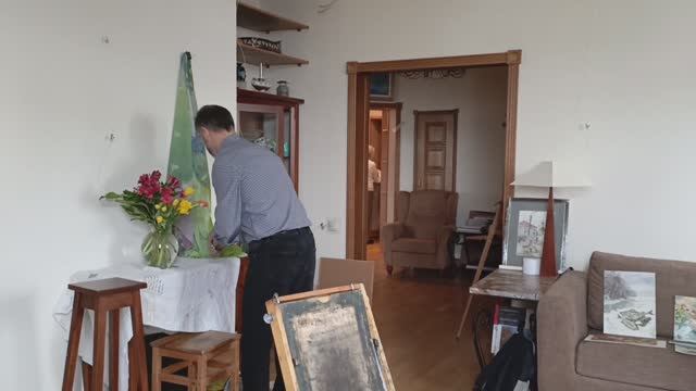 Мастер-класс Сергея Алдушкина Весенний букет