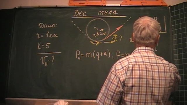 Скорость при выходе из мёртвой петли