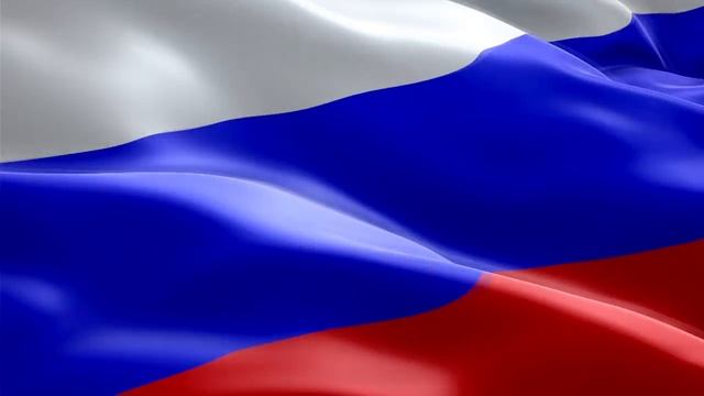 флаг России  // Футаж