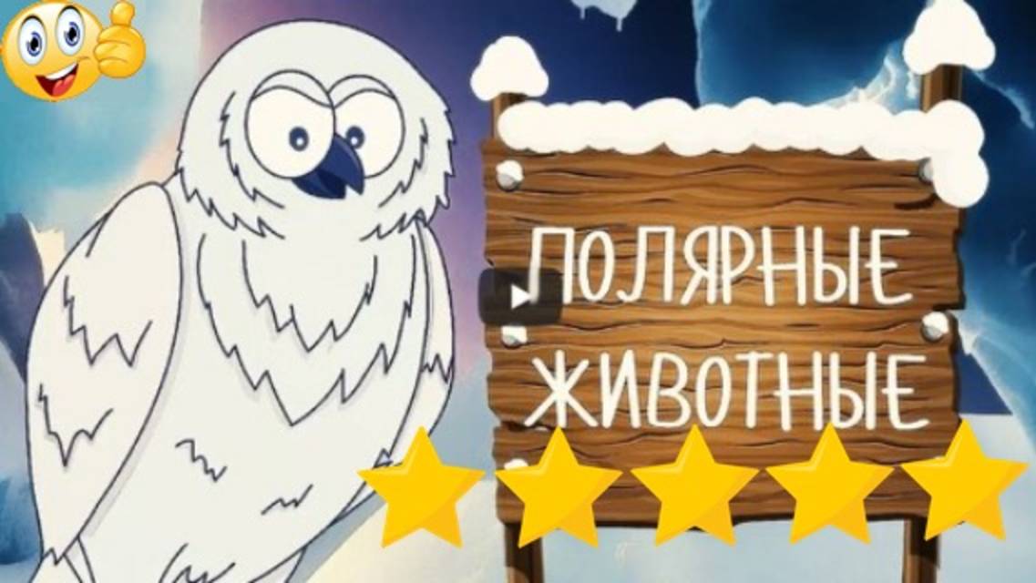 Изучаем ПОЛЯРНЫХ ЖИВОТНЫХ - животные севера|Развивающее видео для МАЛЫШЕЙ и ДЕТЕЙ|Детский мультик