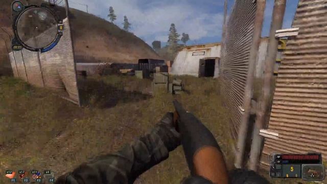 S.T.A.L.K.E.R. Тёмная сторона Кордона. Часть3. Бабки с пауками