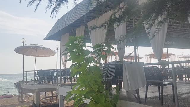 Город Сухум (Абхазия) / Набережная санатория МВО