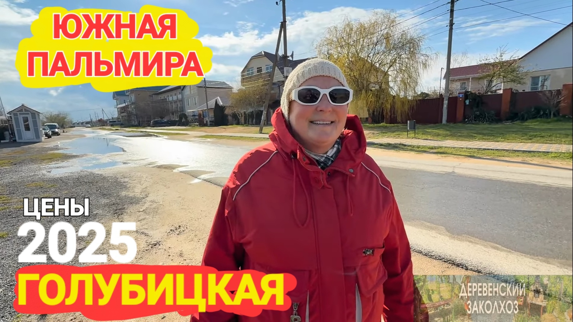 Голубицкая цены на жилье 2025 Реальная обстановка на Азовском море. Переулок Рыбачий, проход к морю